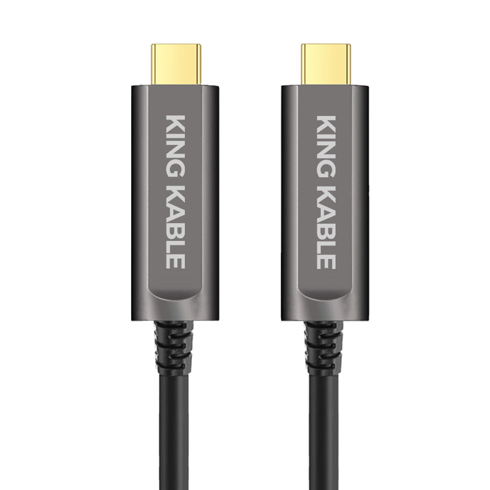 KING KABLE Optical Fiber USB3.1 Gen2 TypeC Cable 10Gbps USB3.0 Not Bac